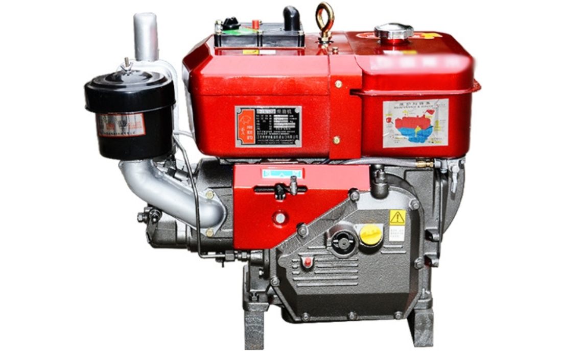 Marine Agricultural Horizontal Bar Water-Cooled Electric Start 10 ...