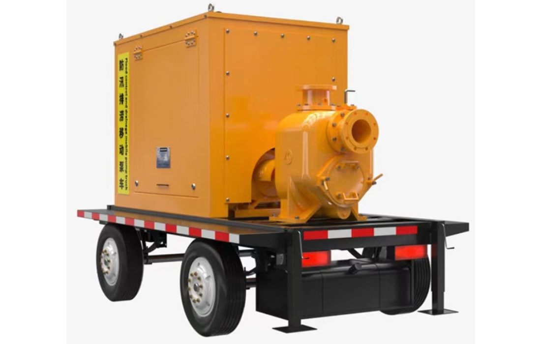 Large Pumping And Drainage Pump Trucks, Emergency Municipal Sewage And ...