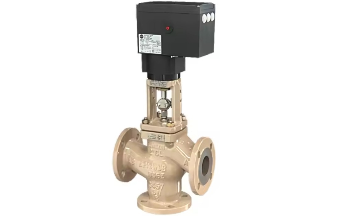 Samson 3353 3244 3-Way Pneumatic Control Valve