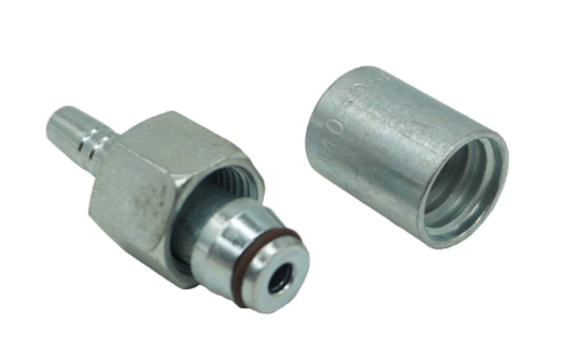 Linde Forklift Accessories Double Hose Connector DN8/DN10 Oil Pipe ...