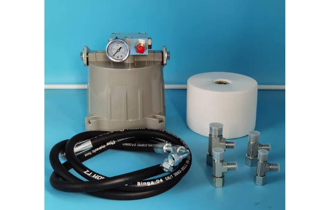 Excavator Hydraulic Oil Filter Precision Filter Absorber Filtration ...