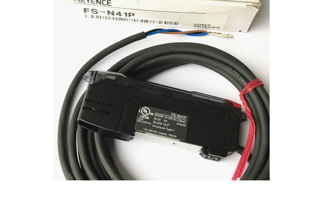 KEYENCE Digital Optical Fiber Sensor FS-N41P FS-N40