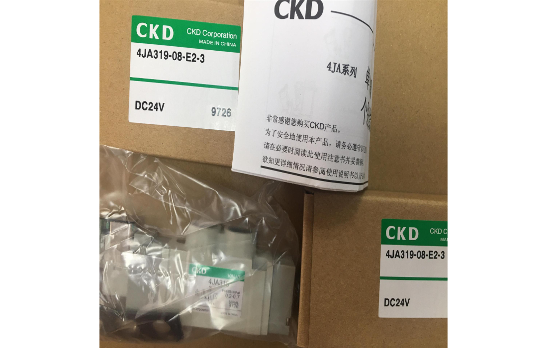 CKD 4JA319-08-E2-3 Solenoid Valve