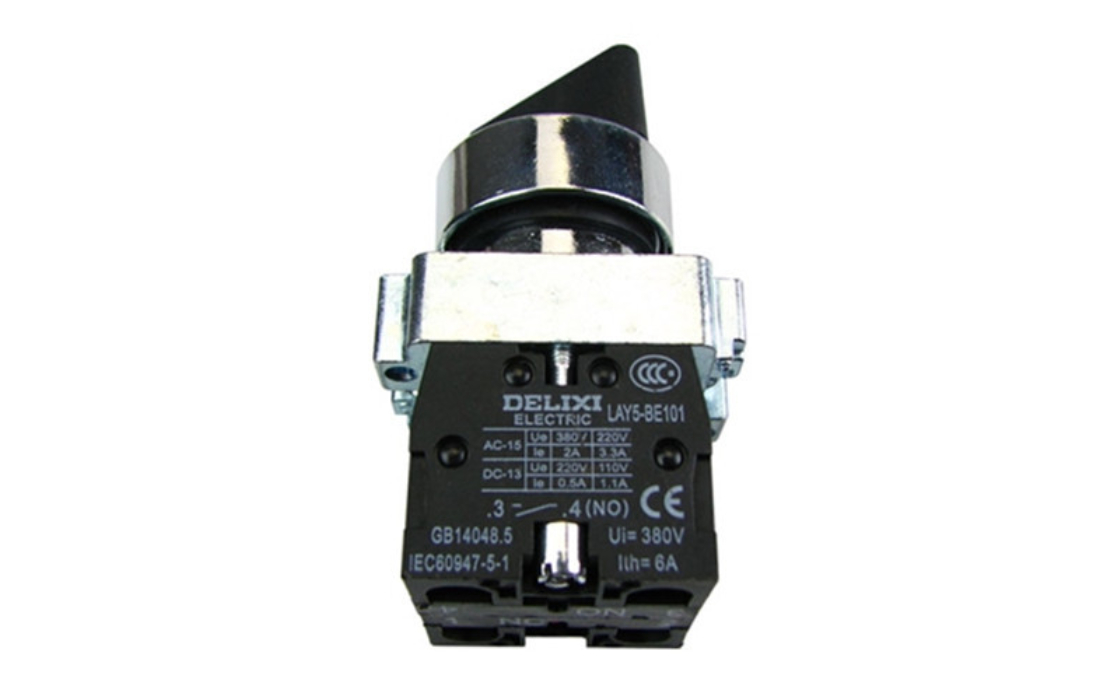 DELIXI Electric LAY5-BE-101 Two-Speed Self-Locking Knob Switch ...