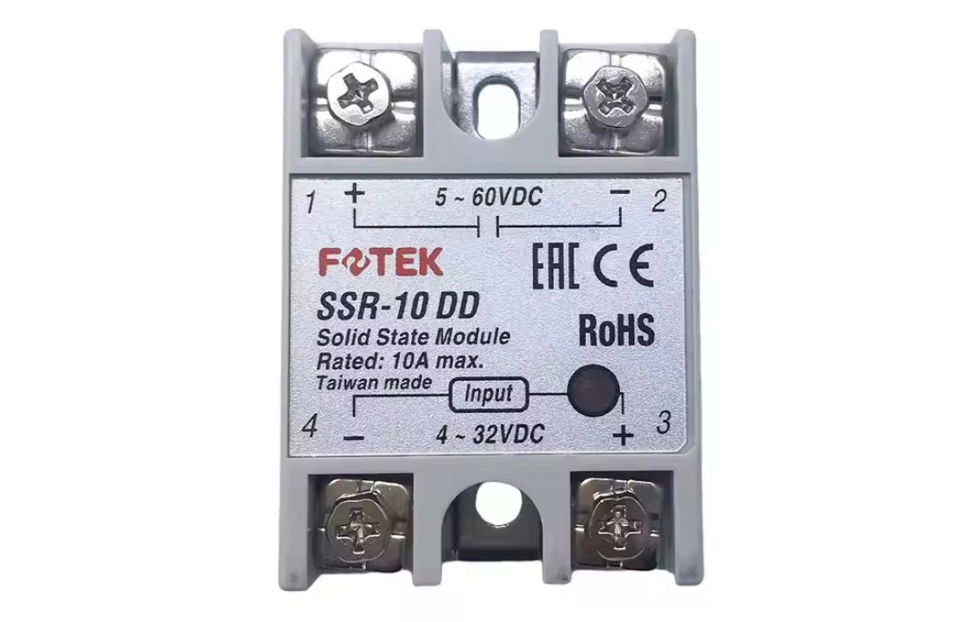 Fotek SSR-10DD Single Phase Solid State Relay