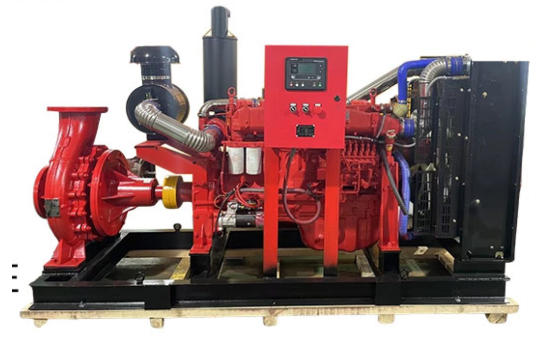 XBC Diesel Engine Fire Pump Unit: Indoor Fire Hydrant System, Feed Pump ...