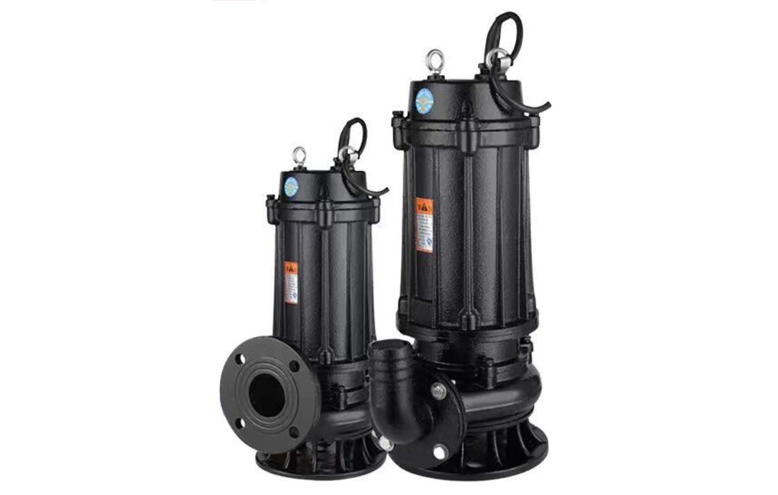 WQ Sewage Pump Submersible Lifting Pump 380V Large Flow High Head Non ...