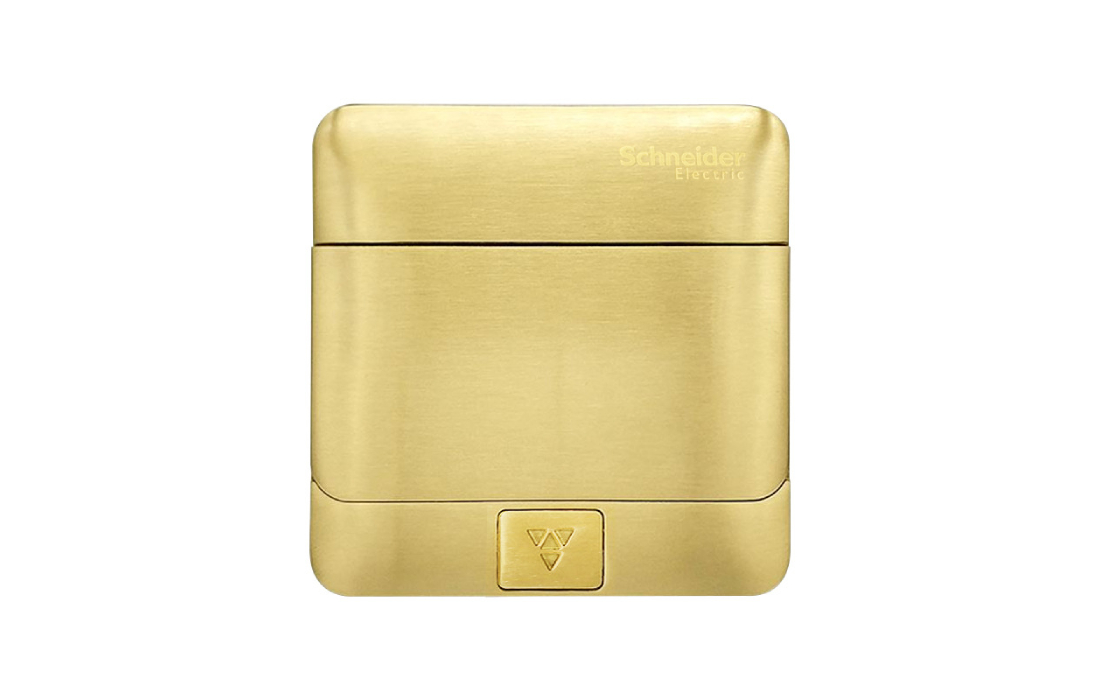 Schneider Floor Pop-Up Floor Socket 5-Hole Power Copper