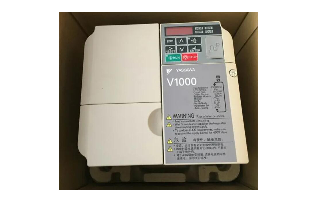 Yaskawa V1000 Compact Vector Control Drive 0.75 KW / 0.4 KW 380V CIMR ...